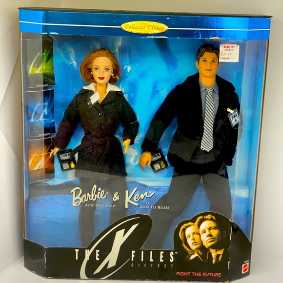 Mattel | Toys | Mattel 998 Vintagebarbie And Ken The X Files Gift Set ...